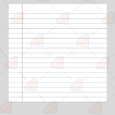 Notebook Paper SVG Cut File, Lined Notebook SVG | PremiumSVG