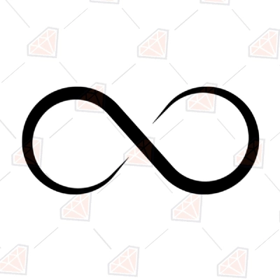 Open Infinity Symbol Svg & Clipart | PremiumSVG
