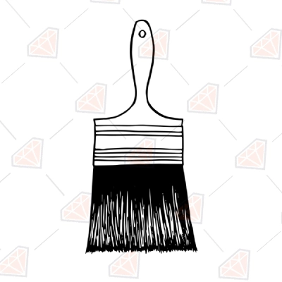 Paint Brush SVG, PNG, and Vector Files | PremiumSVG