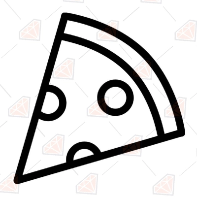 Pizza Slice SVG Cut File | PremiumSVG