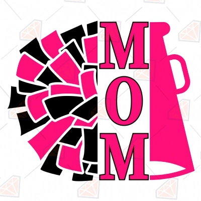 Pom pom Mom SVG Cut File, Download | PremiumSVG