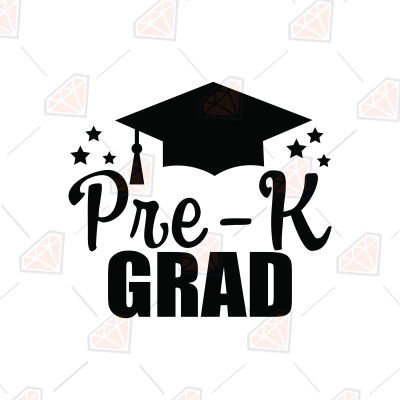 Pre K Grad SVG, PRE-K Graduation SVG Cricut | PremiumSVG