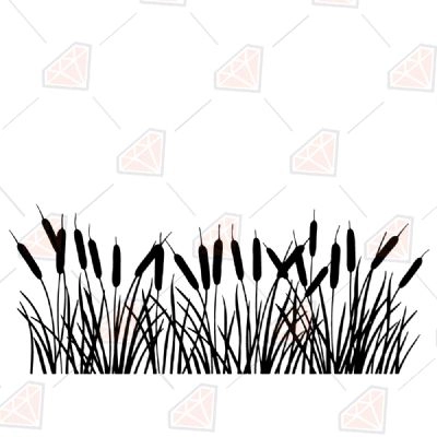 Reed Clipart Black And White Svg Vector Clipart Designs | PremiumSVG