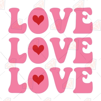 Retro Love SVG, Cricut Love Spell SVG Instant Download | PremiumSVG