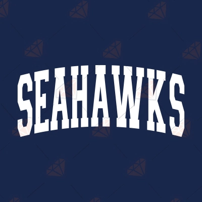 Seahawks SVG with Varsity Font | PremiumSVG