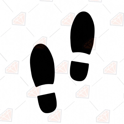 Shoe Print SVG, Shoe Print Vector Instant Download | PremiumSVG