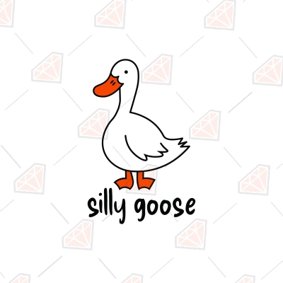 Silly Goose SVG, Instant Download | PremiumSVG