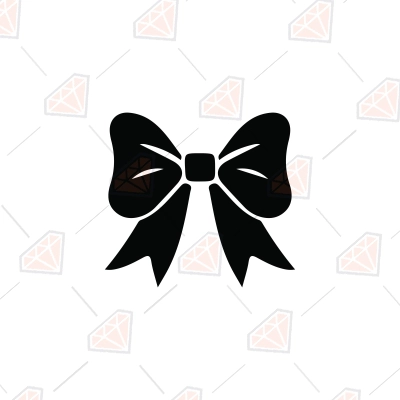 Simple Bow SVG | PremiumSVG