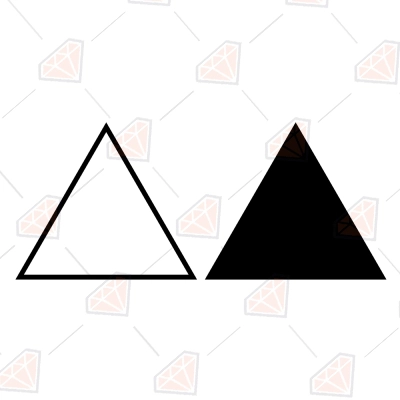 Simple Triangle SVG Files, Triangle Shape SVG | PremiumSVG