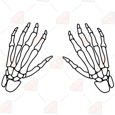Skeleton Hand SVG for Halloween Designs | PremiumSVG