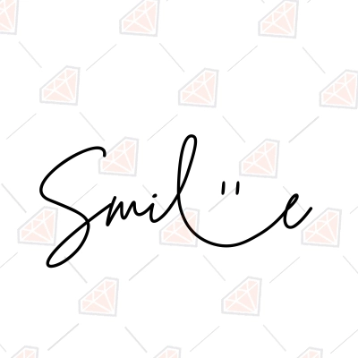 Smile SVG, Positive Smile SVG Digital Download | PremiumSVG