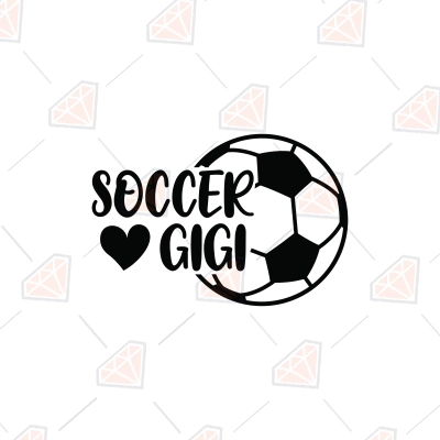 Soccer Gigi SVG | PremiumSVG