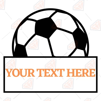 Soccer Monogram SVG, Instant Download | PremiumSVG