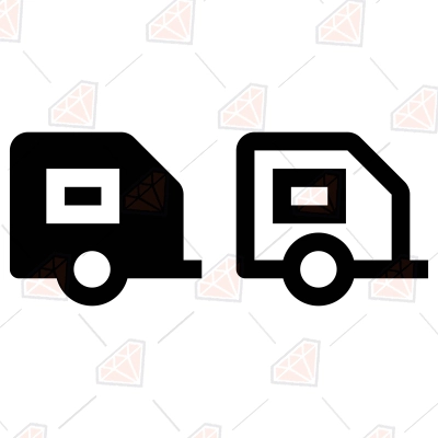 Static Caravan SVG & Clipart Files | PremiumSVG