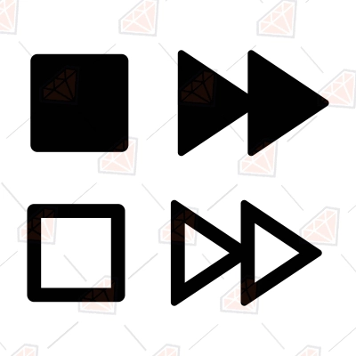 Stop Music Icon SVG | PremiumSVG