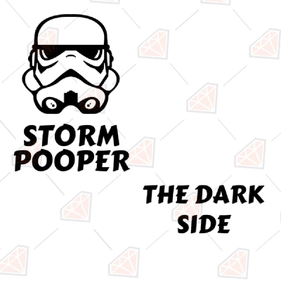 Storm Pooper SVG, Storm Pooper The Dark Side SVG | PremiumSVG
