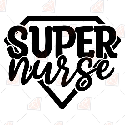 Super Nurse SVG, Nurse Life SVG Cut and Clipart | PremiumSVG