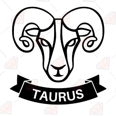 Taurus SVG, Zodiac Sign Taurus PNG | PremiumSVG