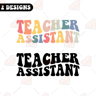 Teacher Assistant SVG | PremiumSVG