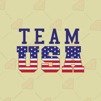 Team USA SVG with Flag, Olympic Games USA SVG | PremiumSVG