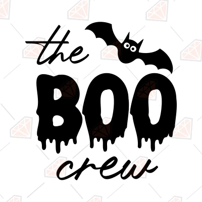The Boo Crew SVG, Halloween SVG Instant Download | PremiumSVG