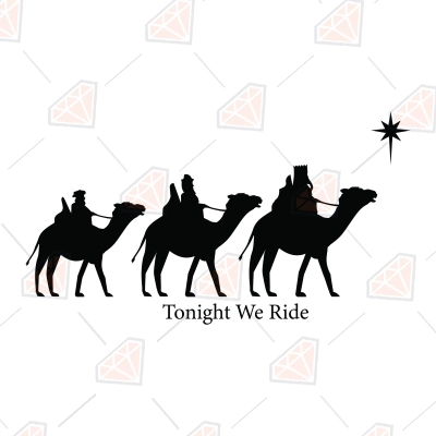 Tonight We Ride Christmas SVG, Christmas SVG | PremiumSVG