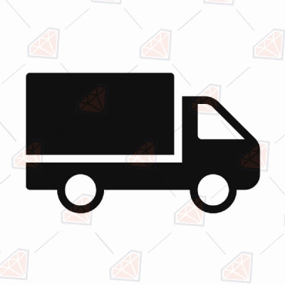 Transportation Truck SVG Vector File | PremiumSVG