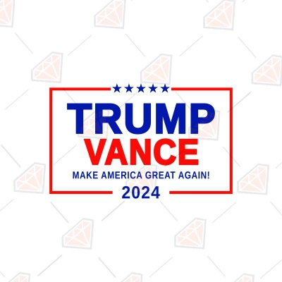 Trump Vance SVG, Trump 2024 SVG File, MAGA SVG | PremiumSVG