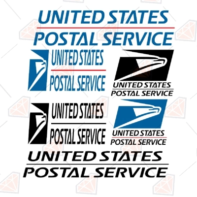 United States Postal Service Svg & USPS Svg Cut File | PremiumSVG
