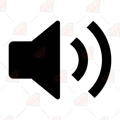 Volume Button SVG & Clipart File | PremiumSVG