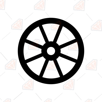 Wagon Wheel SVG | PremiumSVG