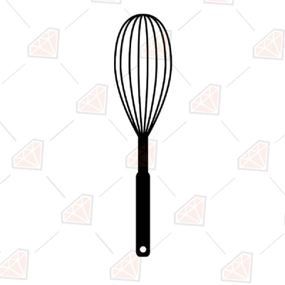 Whisk Clipart & Svg Cut File | PremiumSVG