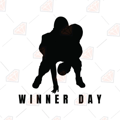 Winner Day SVG Cut File, Football SVG Cut File | PremiumSVG