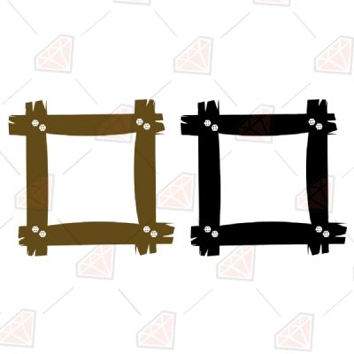 Wood Frame Svg File | PremiumSVG