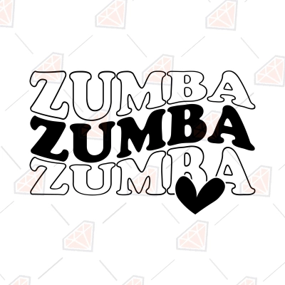 Zumba SVG, Stacked Zumba Shirt SVG | PremiumSVG