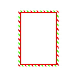 Candy Cane Border SVG | PremiumSVG